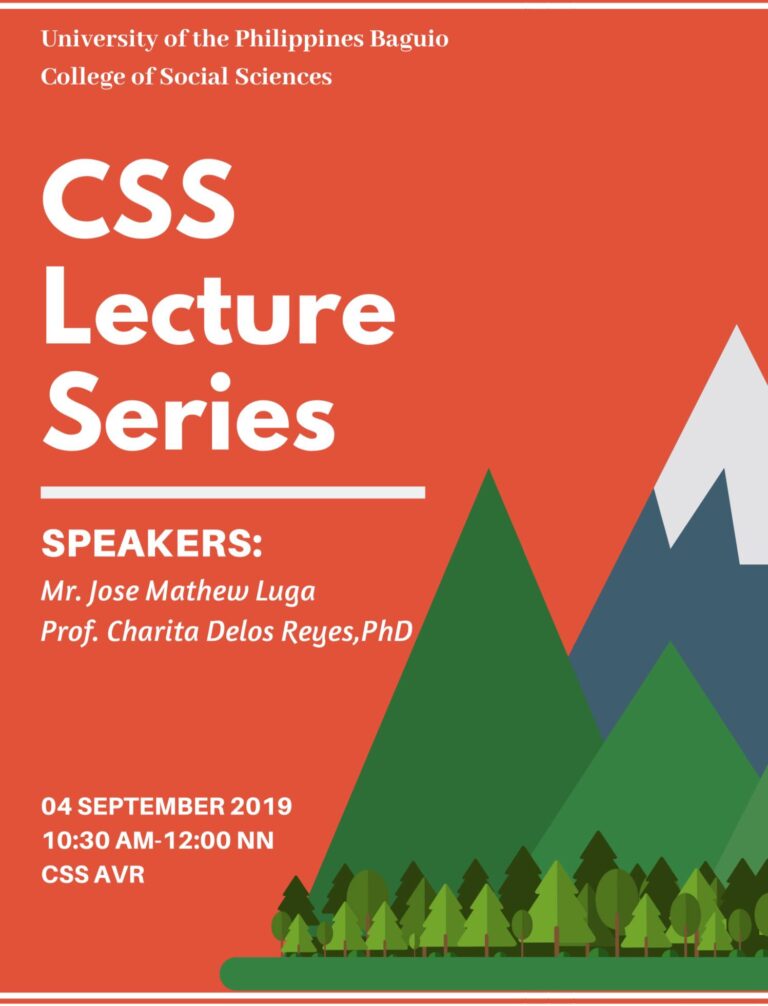 CSS Lecture Series - College of Social Sciences